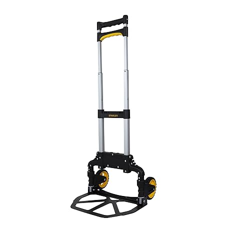 Stanley SXWT-FT501-SP Folding Hand Truck 70KG-Black – buysupplies.in