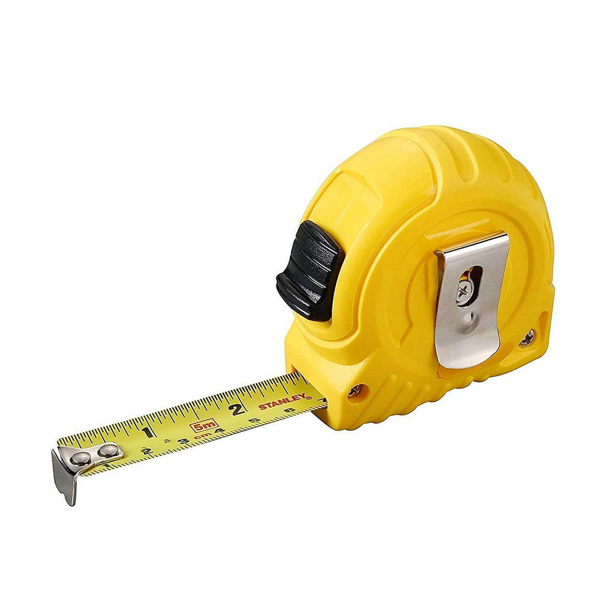 Stanley STHT36127-812 Plastic Short Measuring Tape 5Mtr x 19mm ...