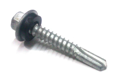Xylan Coated Hex Washer Head With Rubber Washer Anti Corrosive Self Dr ...