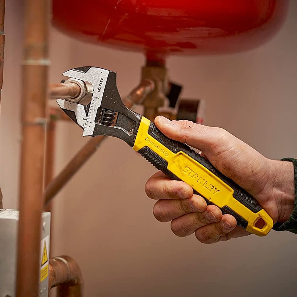 Stanley 0-90-949 Max Steel Adjustable Wrench 10inch – buysupplies.in