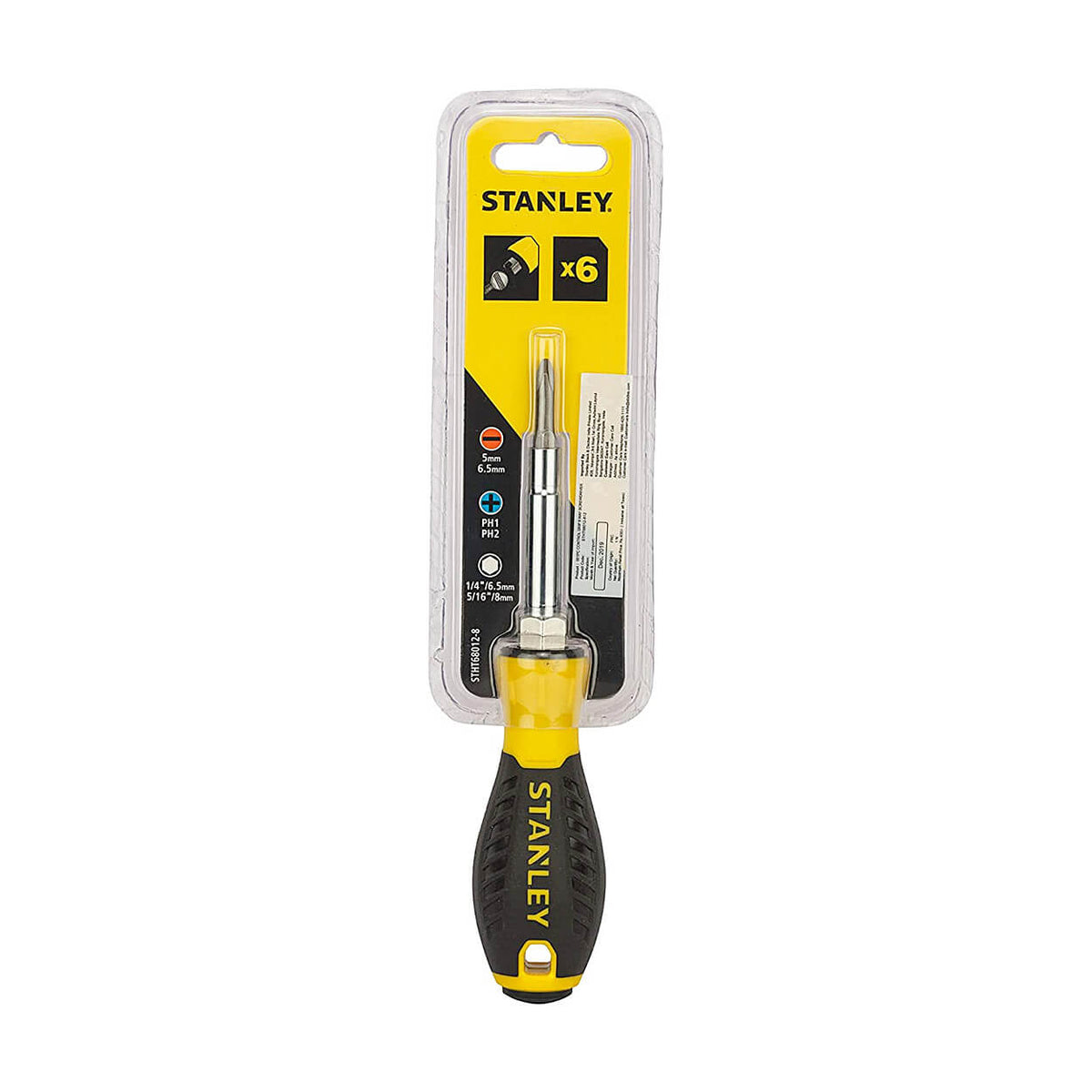 Stanley STHT68012-8 6Way Quick Change Screwdriver Set – buysupplies.in