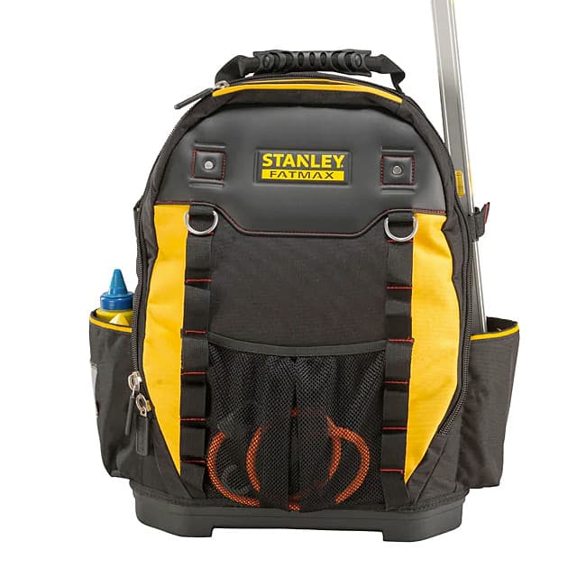 Stanley 1-95-611 Heavy-Duty 600 Denier Fabric Tool Backpack ...