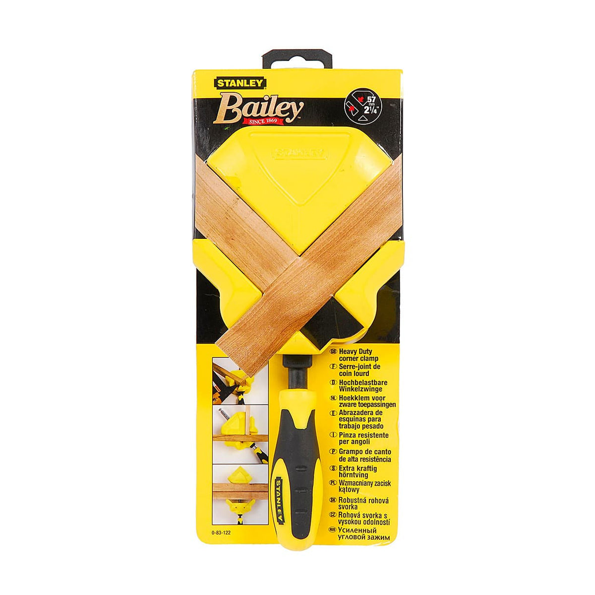Stanley 0-83-122 Bailey Heavy Duty Corner Clamp – buysupplies.in